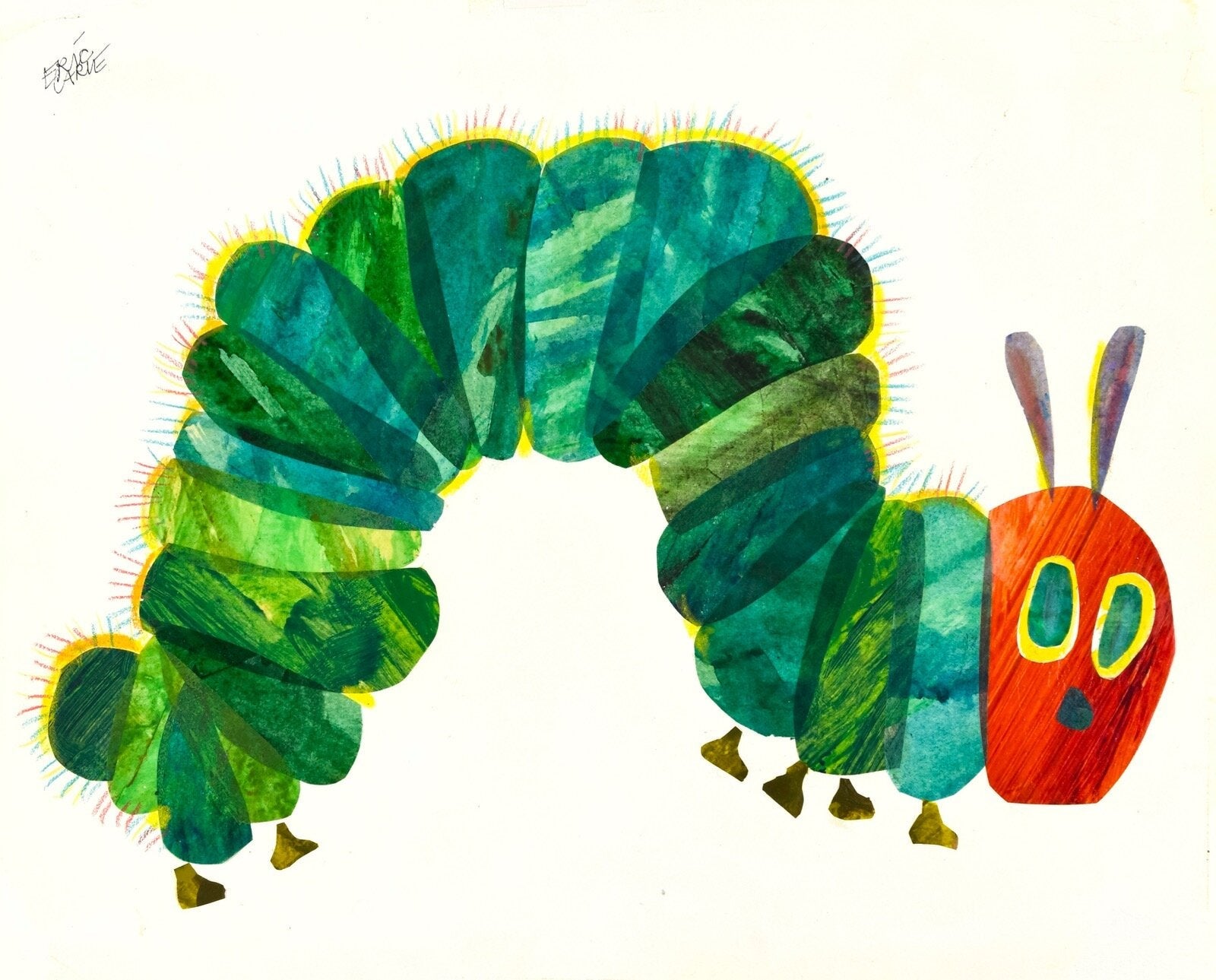 Eric Carle Exhibition in Tokyo: The Very Hungry Caterpillar Original ...